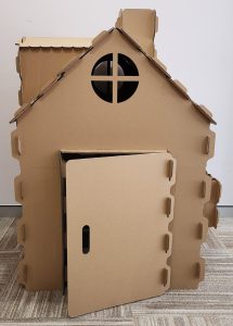 Children's Cardboard Indoor Cubby House - HD Cardboards