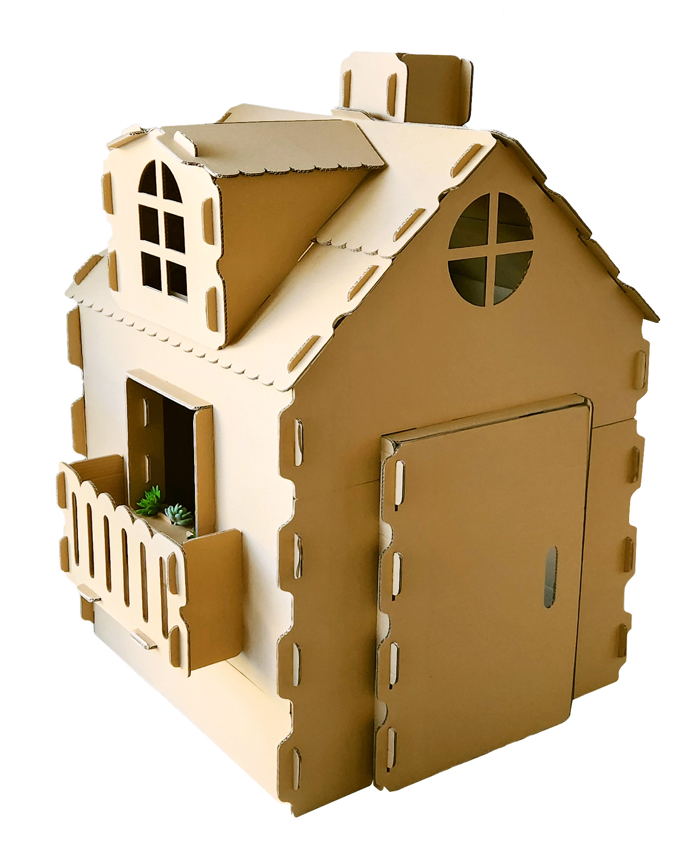Children's Cardboard Indoor Cubby House - HD Cardboards